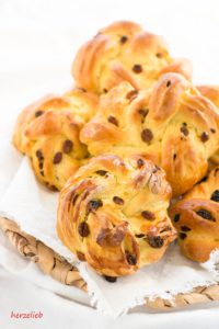 Rezept für Milchbrötchen aus Schweden - Safranboller