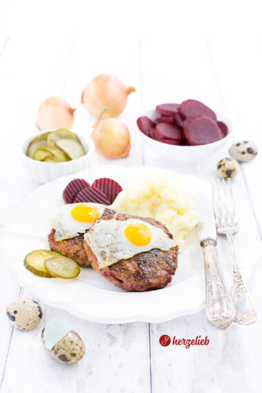 Biff à la Lindström - ganz besondere Hacksteaks aus Schweden